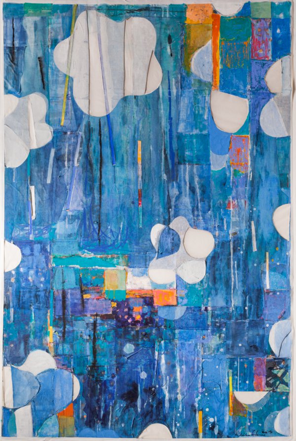 Verse-ki Blue by Keiko Hara | Printed Editions