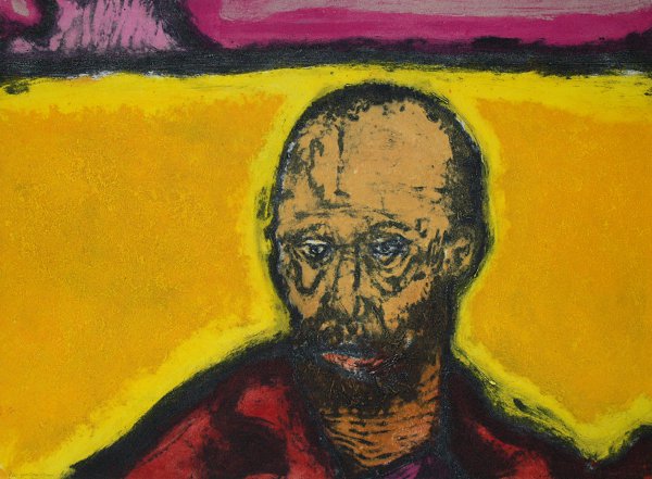 The Yellow Man by Hughie O'Donoghue | Printed Editions