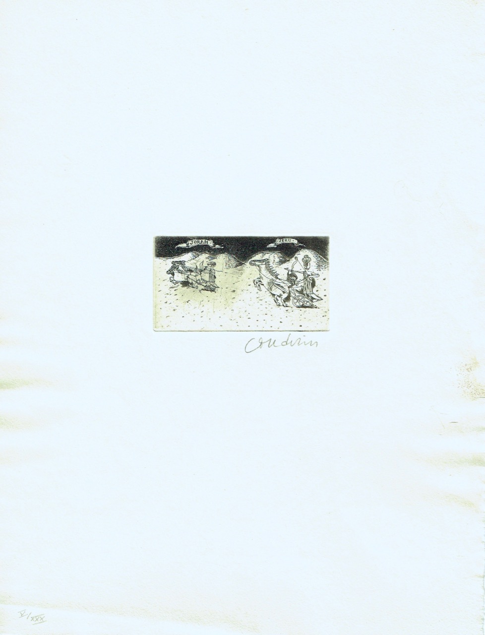 Jorem Et Jehu by Brigitte Coudrain | Printed Editions