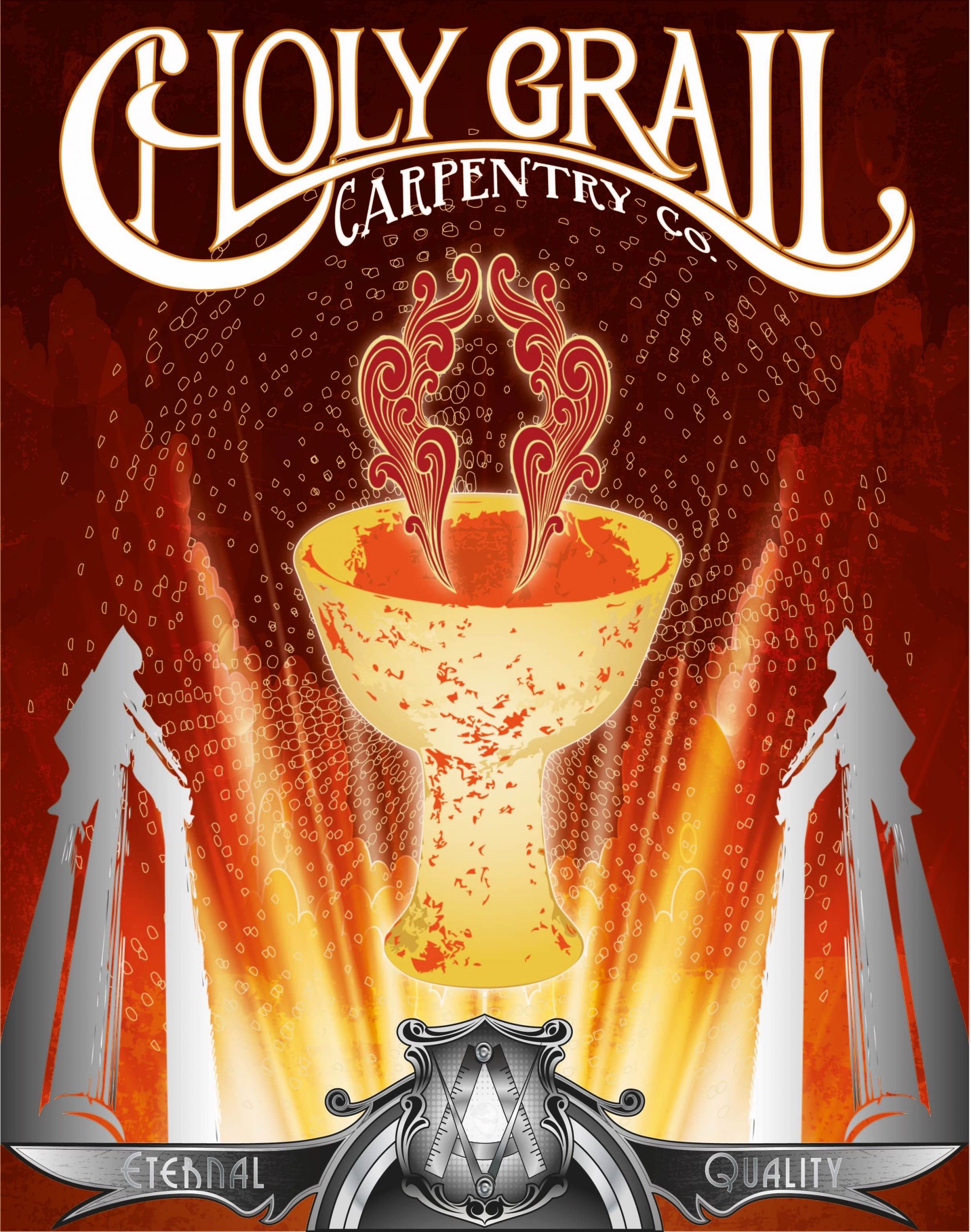 Holy Grail Carpentry (Spiritus Series) by Booda Brand | Printed Editions