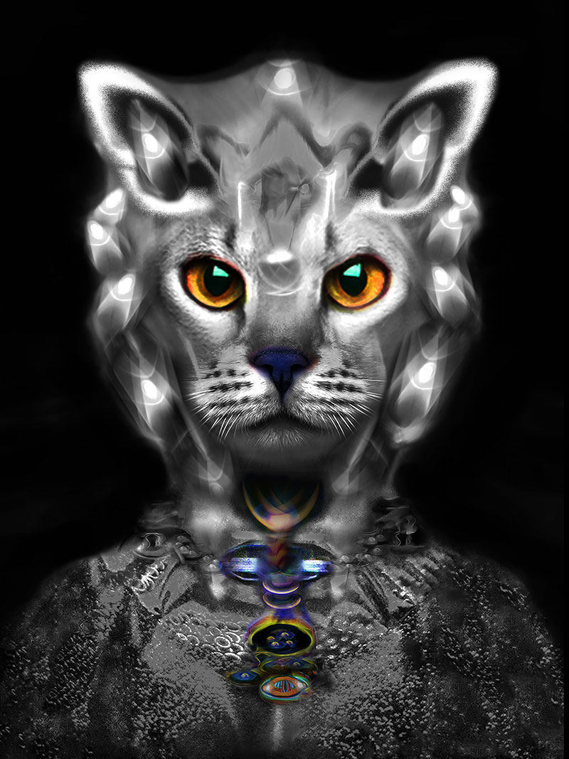The Great Horned Greta by Gary Justis | Printed Editions