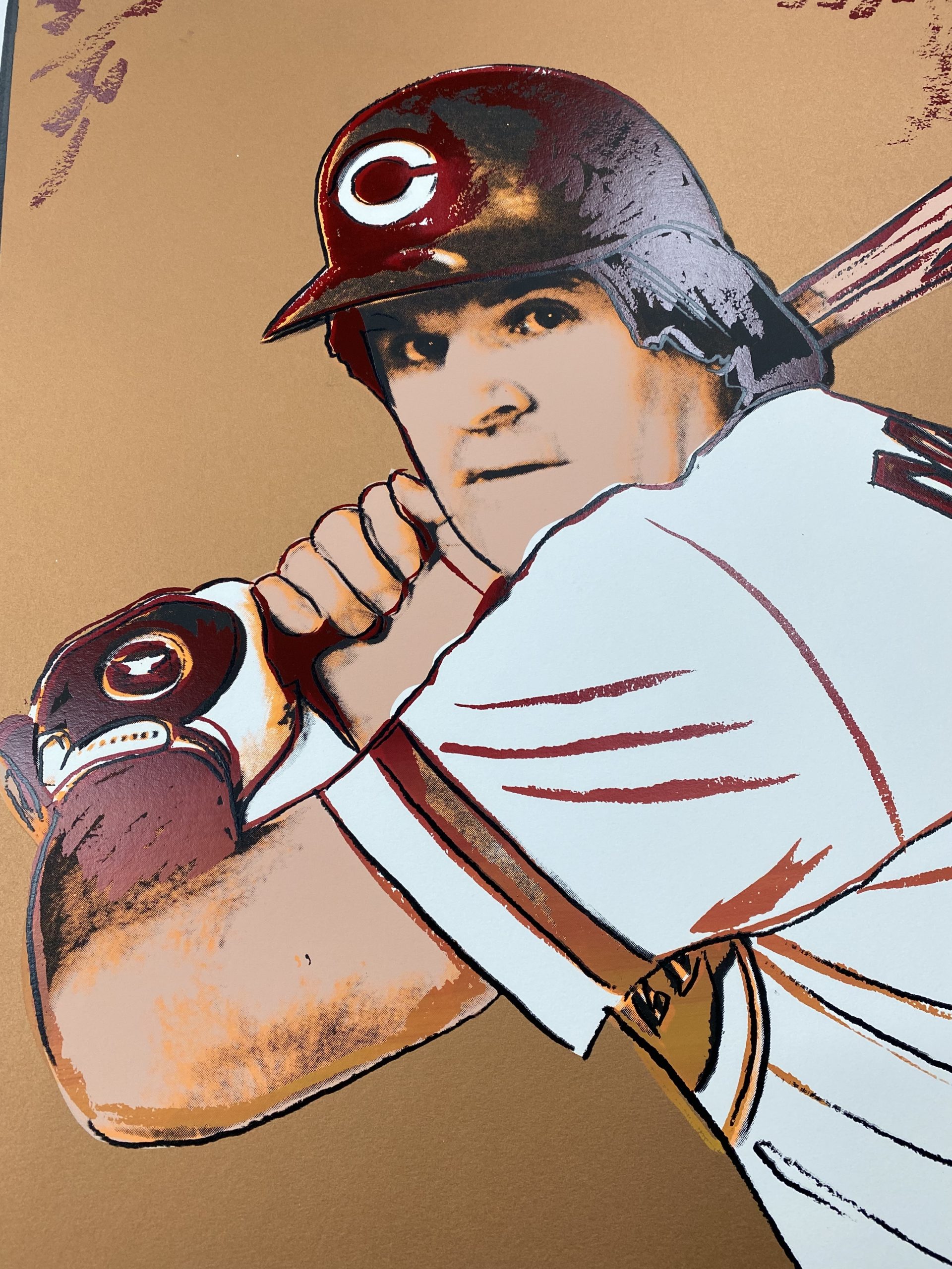 Pete Rose Trial Proof by Andy Warhol | Printed Editions