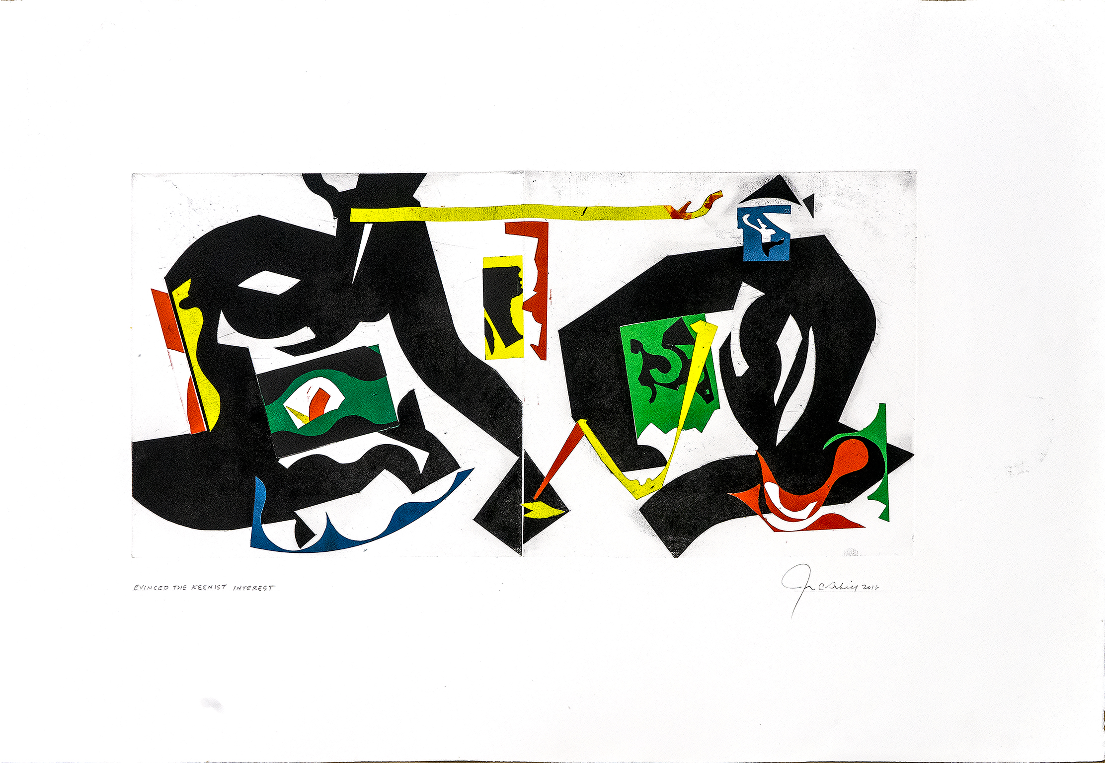 Evinced the Keenest Interest by John Schiff | Printed Editions