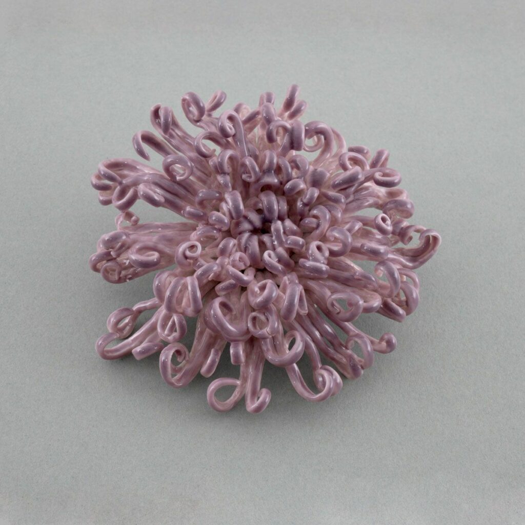 Porcelain Limited Edition Chrysanthemum (Mauve) by Ai Weiwei | Printed ...