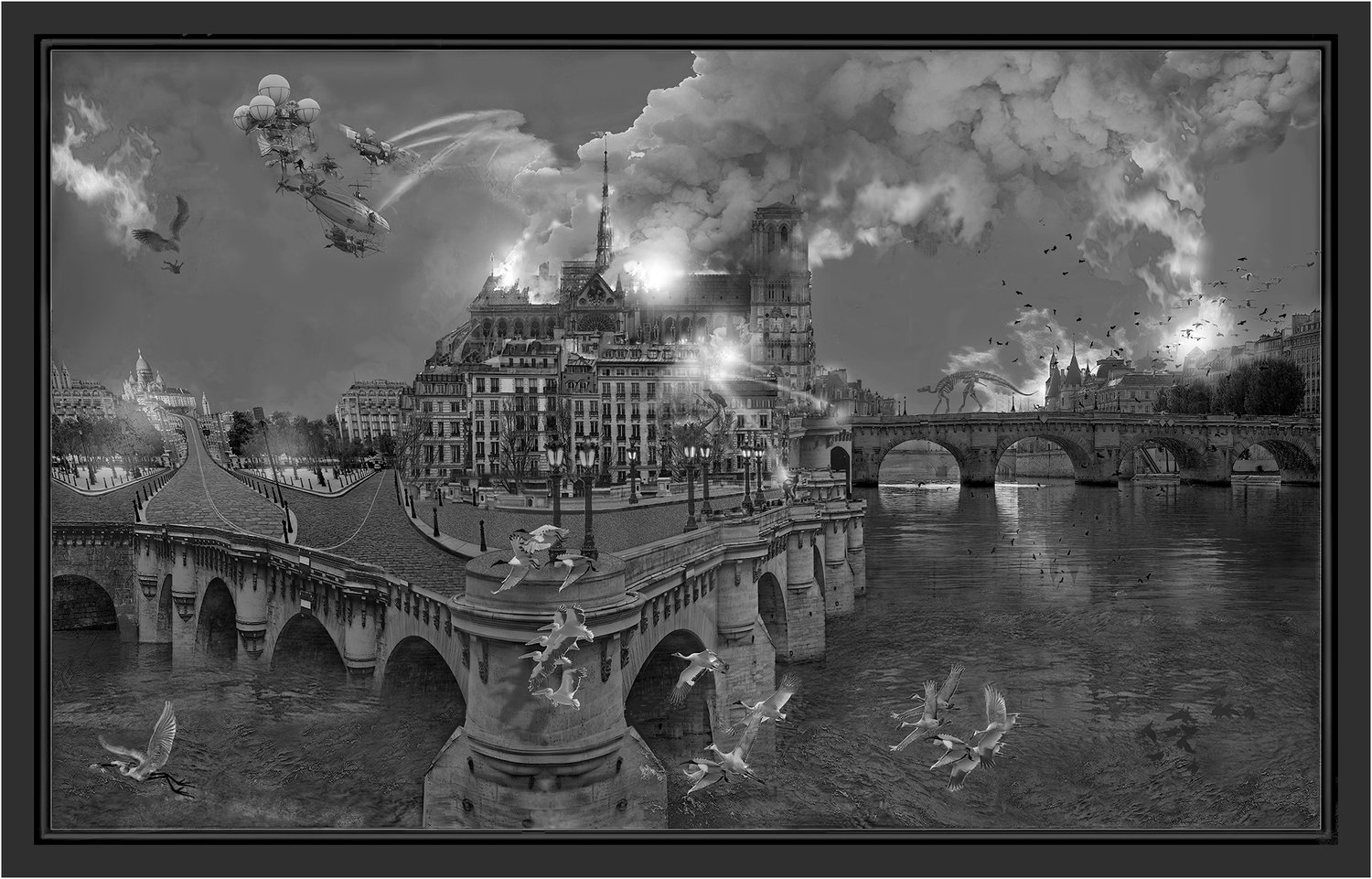 Paris Under Siege by Peter Milton | Printed Editions