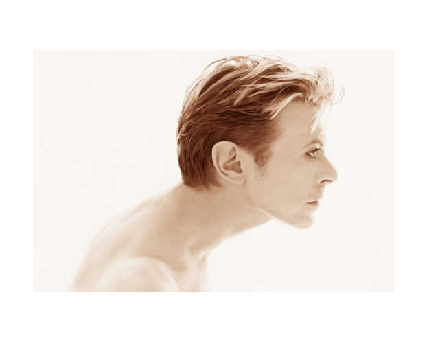 David Bowie Gold Profile by Kate Garner | Printed Editions