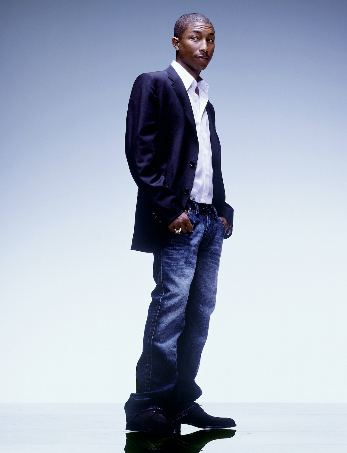 Pharrell Williams, Standing by Markus Klinko | Printed Editions