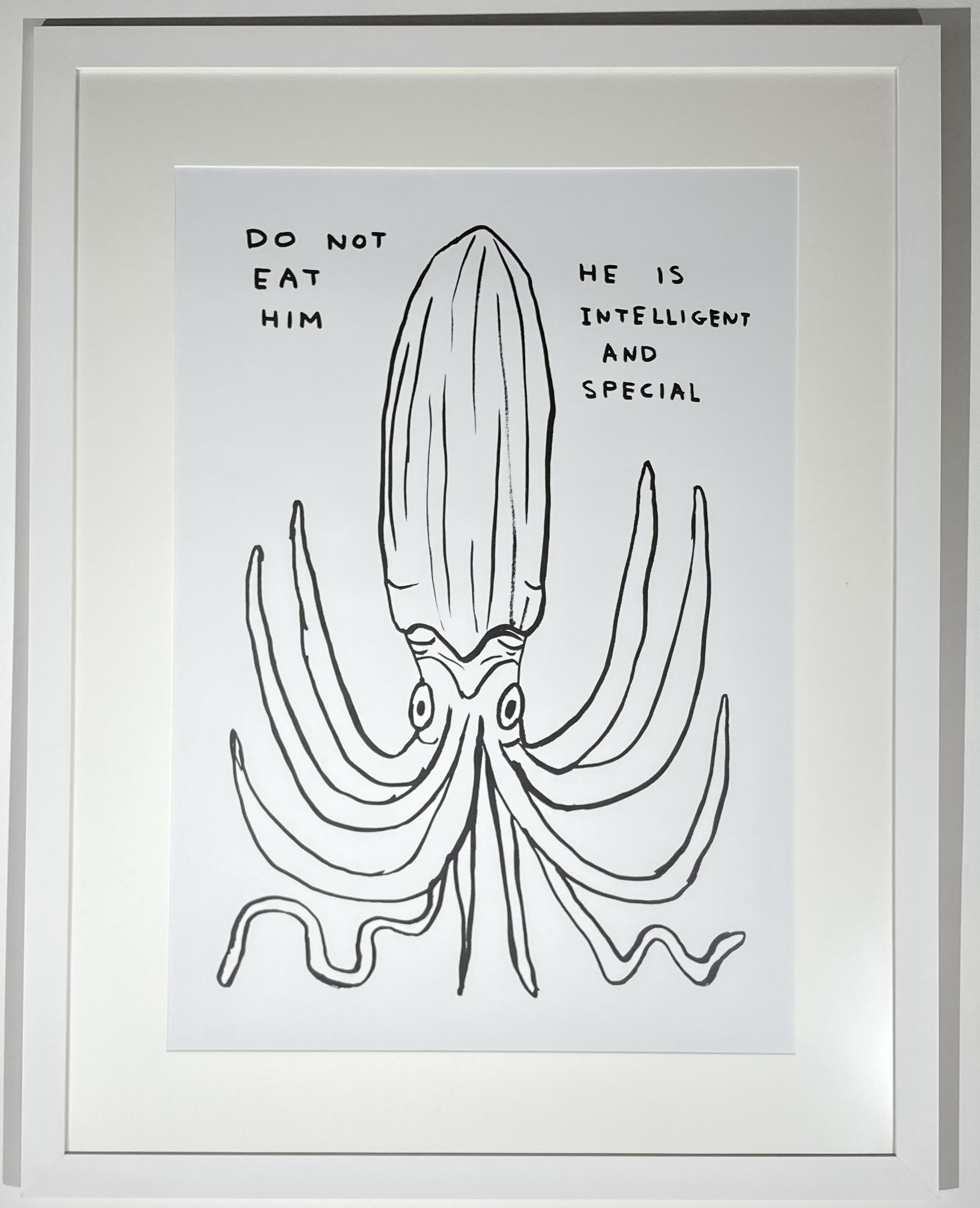 Do Not Eat Him by David Shrigley | Printed Editions