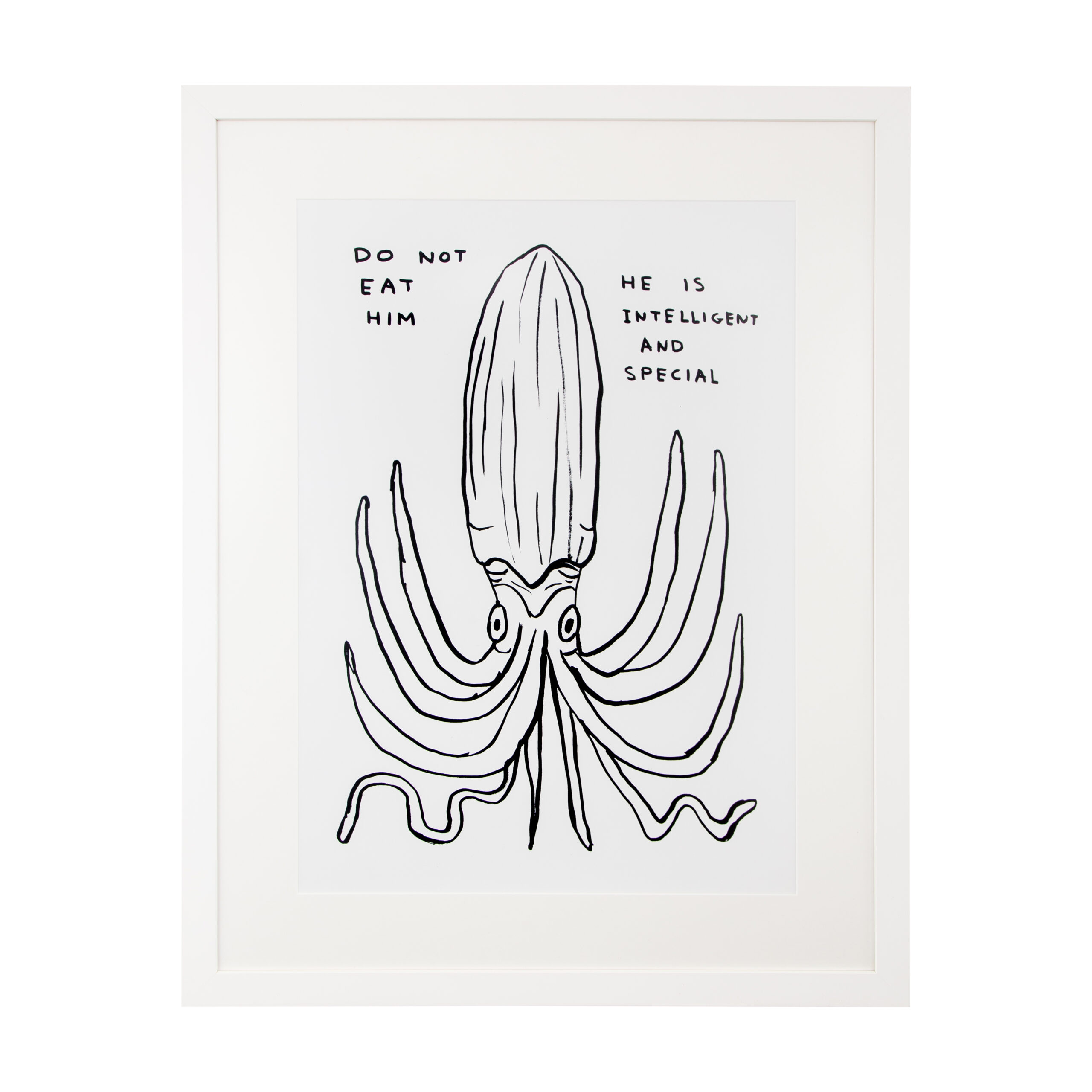 Do Not Eat Him by David Shrigley | Printed Editions