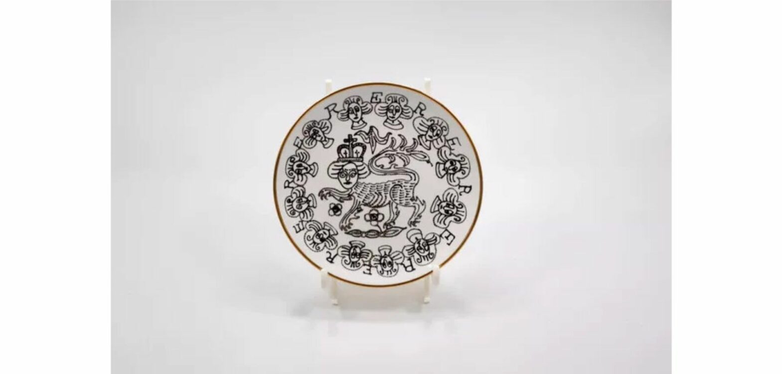 Lion Plate by Grayson Perry RA | Printed Editions