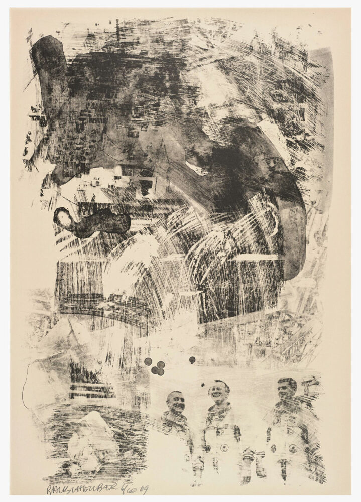 Brake (Stoned Moon Series) by Robert Rauschenberg | Printed Editions
