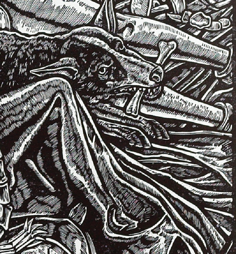 Bed Of Bones by Tom Huck | Printed Editions