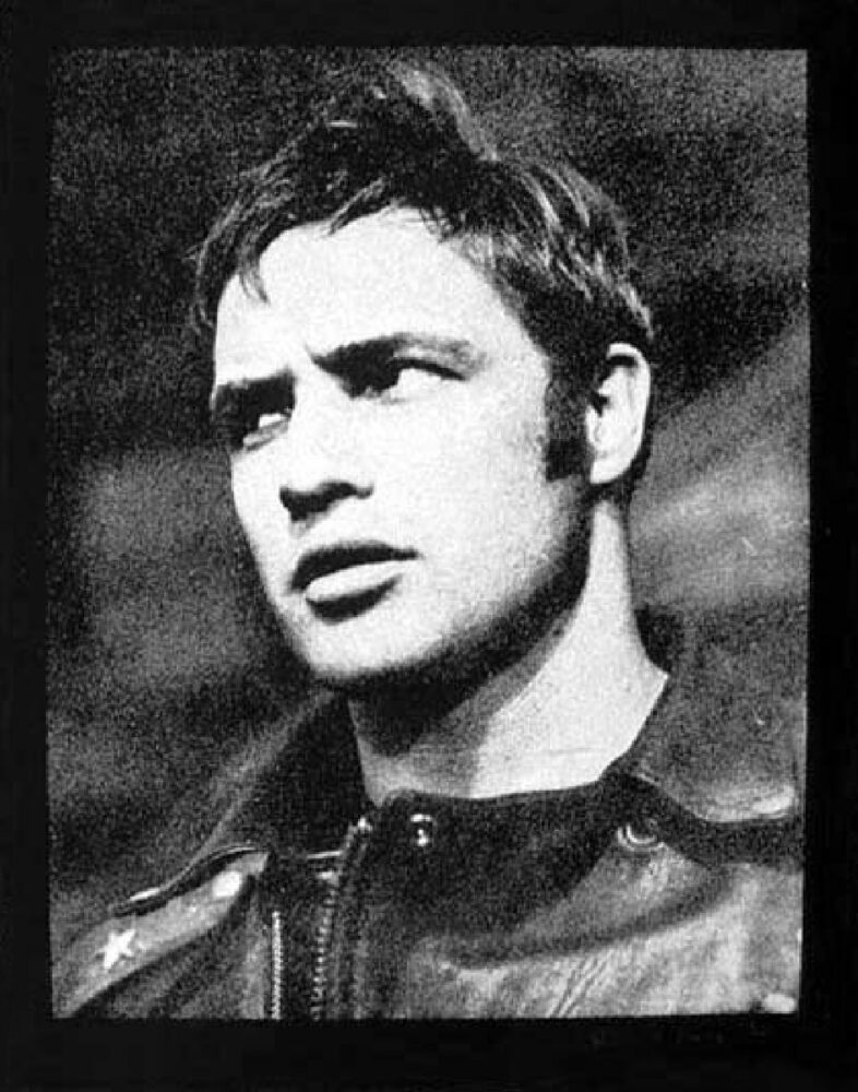 Marlon Brando (Portrait) by Russell Young | Printed Editions