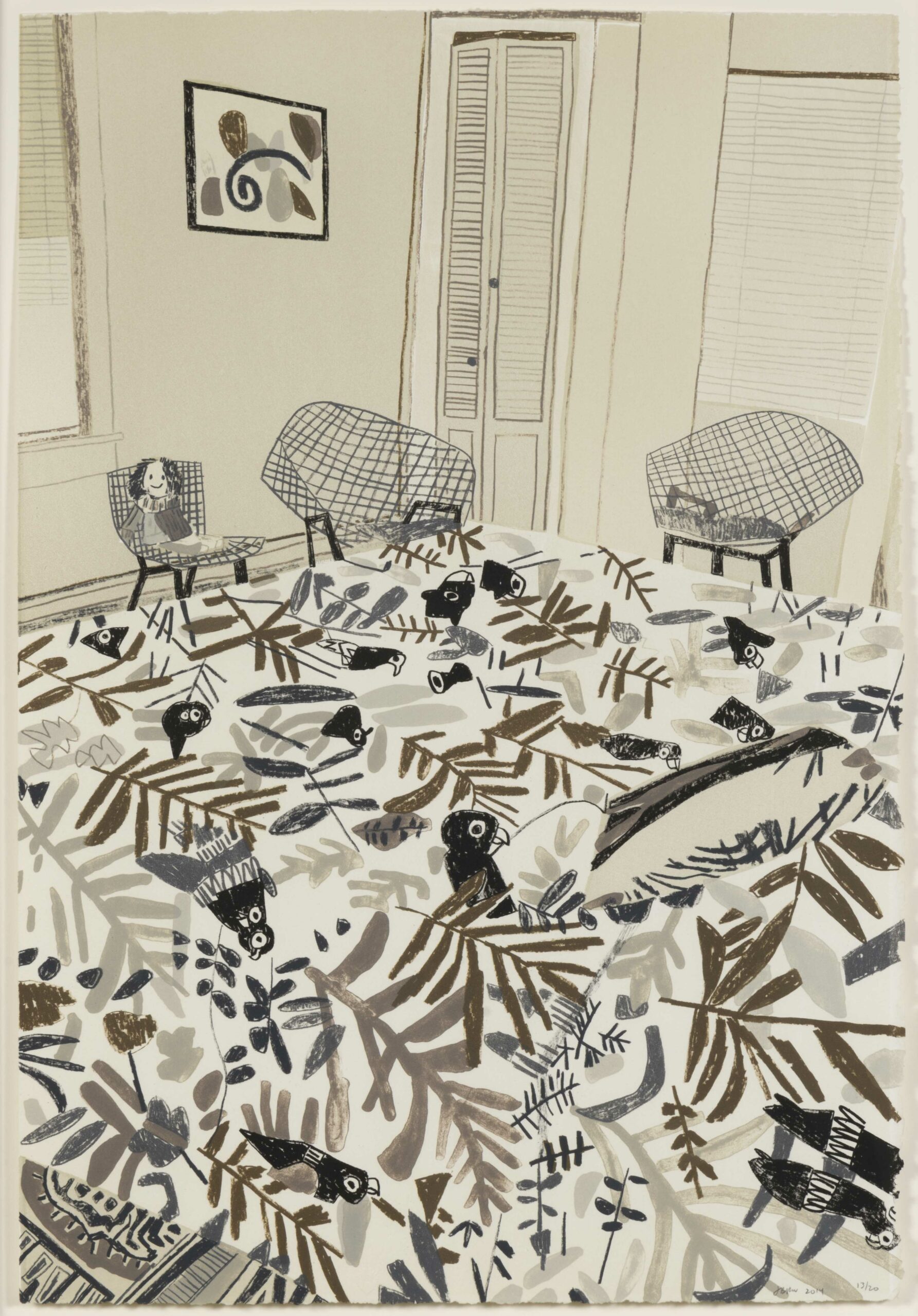 Dawn, State II by Jonas Wood | Printed Editions