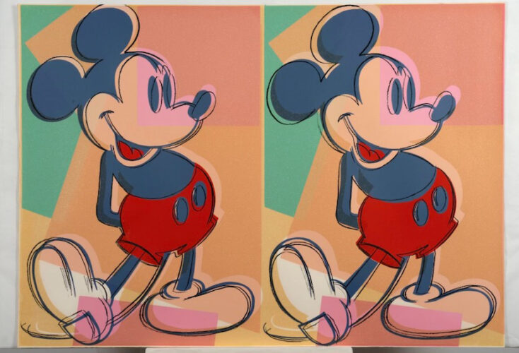 Double Mickey Mouse (FS II.269) by Andy Warhol | Printed Editions