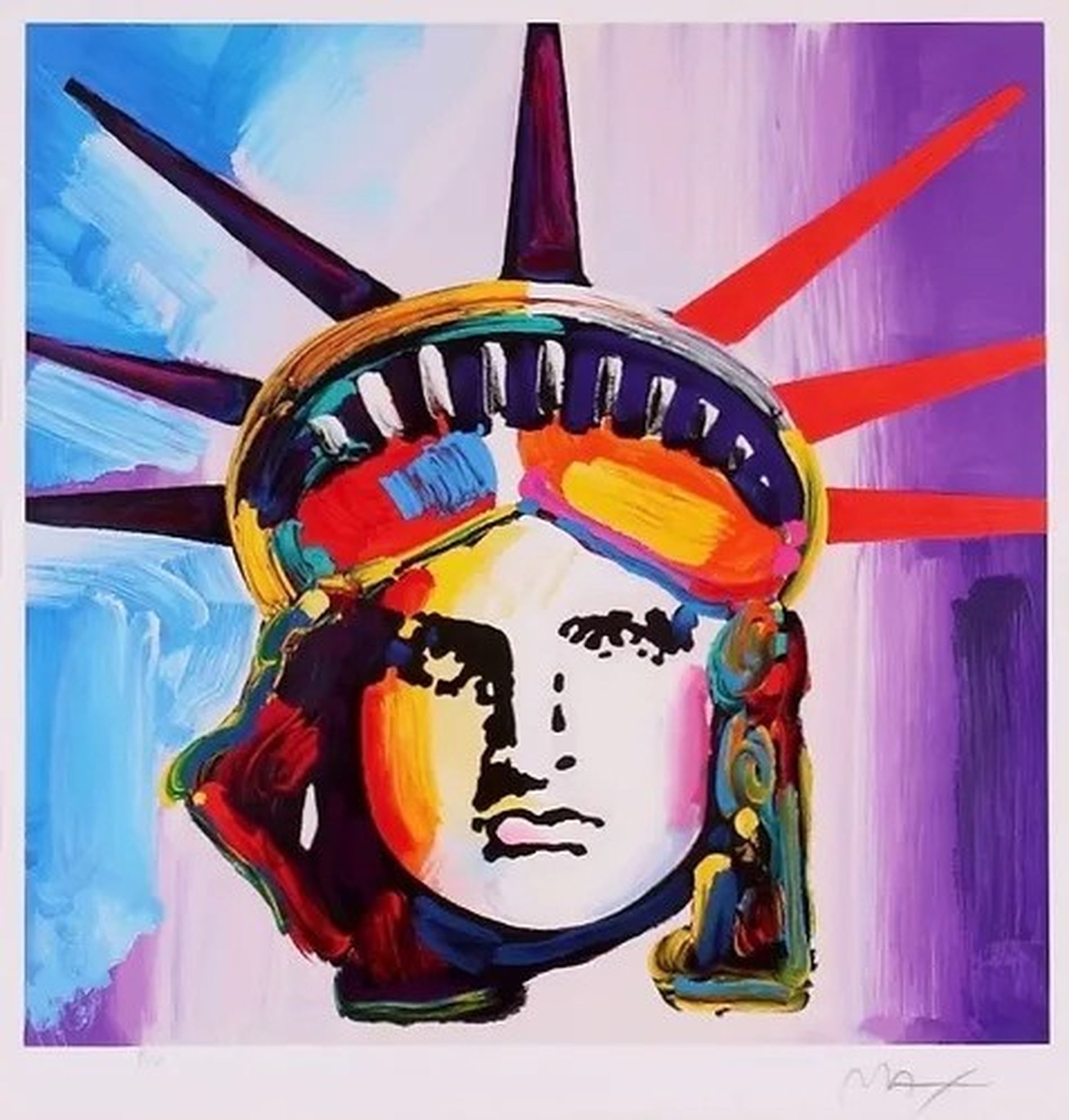 Liberty Head by Peter Max | Printed Editions