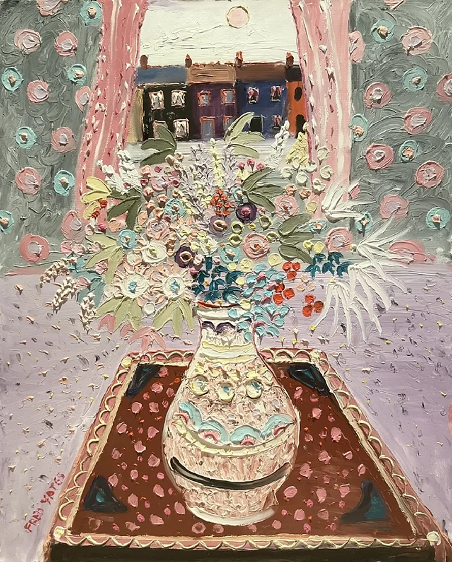 Fred Yates Floral Oil Painting by Fred Yates | Printed Editions