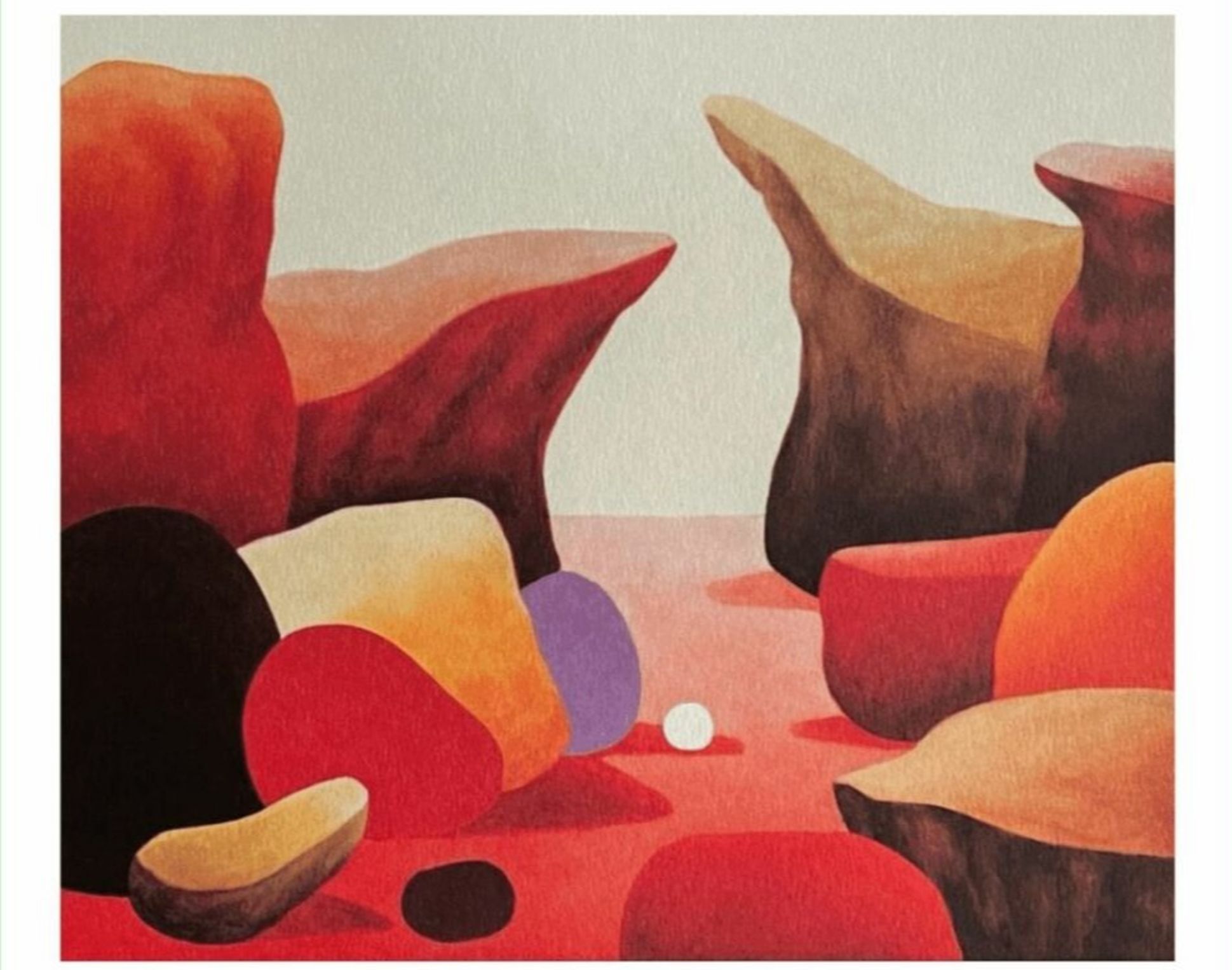 Still Life (Rocks) by Nicolas Party | Printed Editions