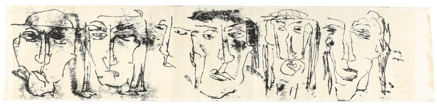 Tracey Emin Unique Portraits Monoprint by Tracey Emin | Printed Editions