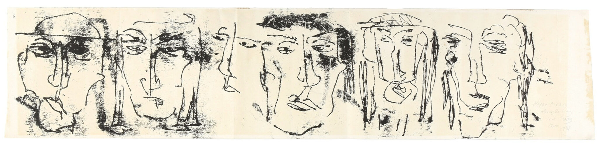 Tracey Emin Unique Portraits Monoprint by Tracey Emin | Printed Editions