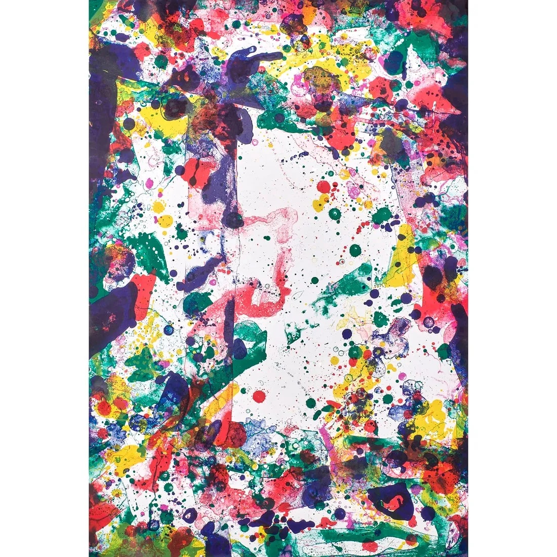 Vegetable I, from Vegetable Series by Sam Francis | Printed Editions