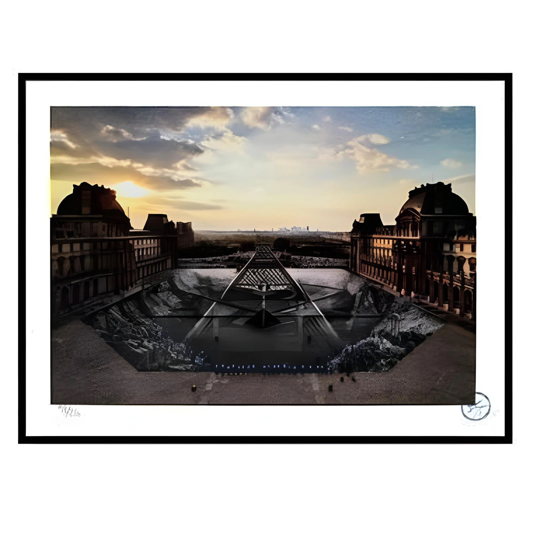 Jr Au Louvre, 29 Mars 2019, 18h08 by JR | Printed Editions