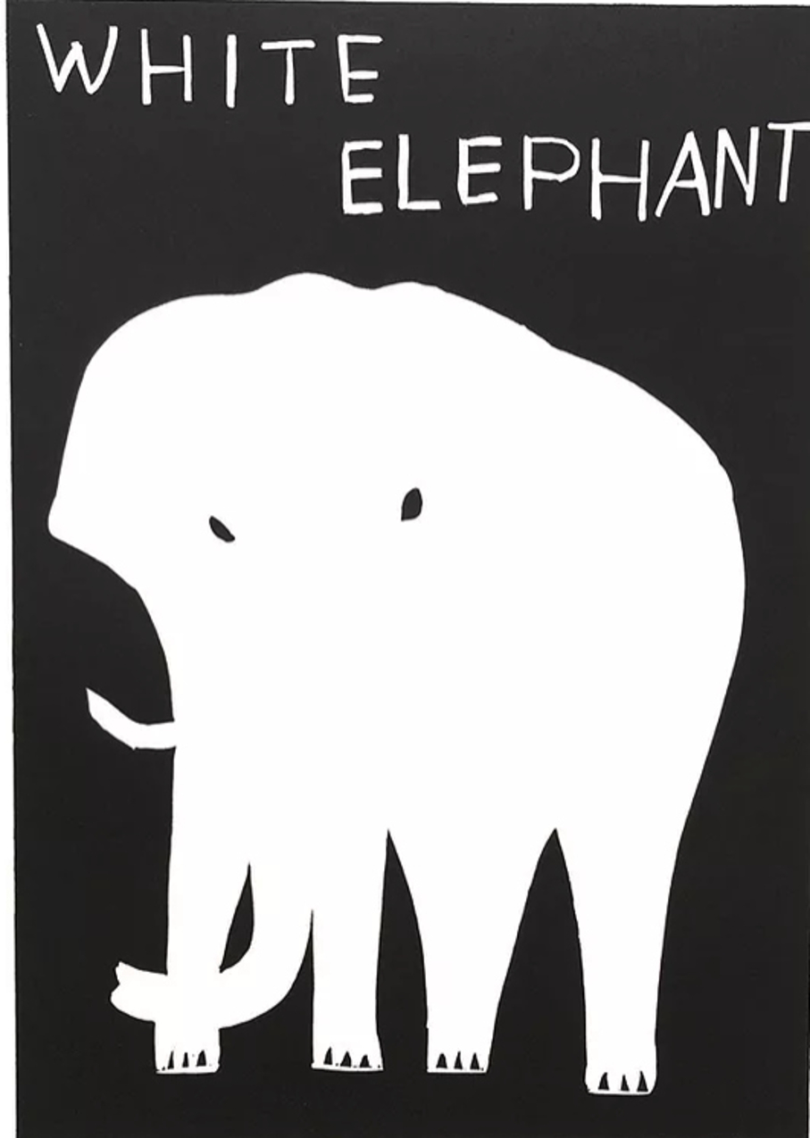 White Elephant by David Shrigley | Printed Editions