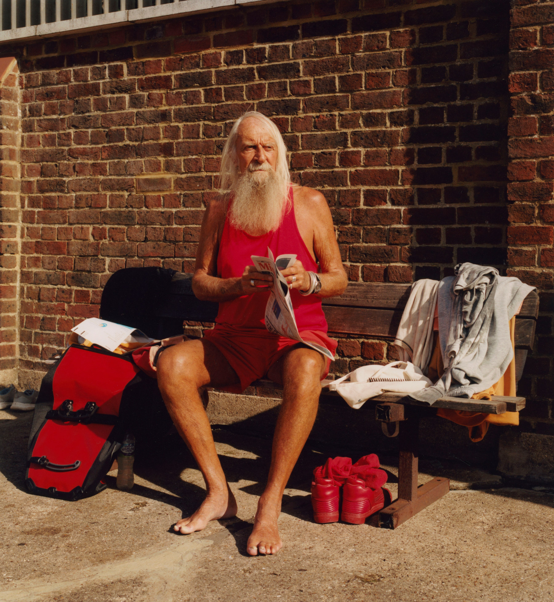 Large, What’s in the News?, Parliament Hill Lido, Hampstead by Finn ...