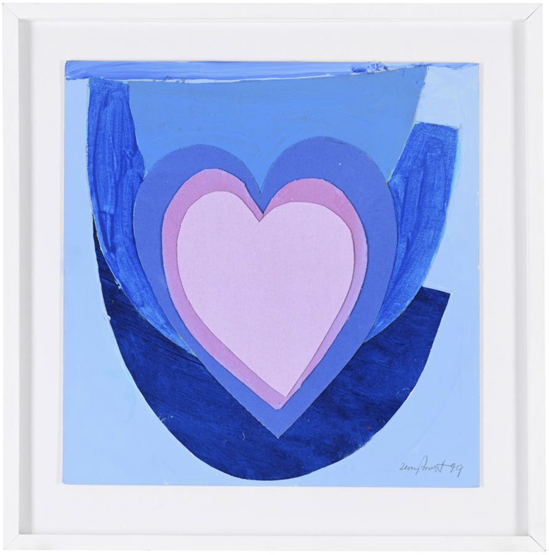 Valentine – Blues and Purples by Terry Frost | Printed Editions